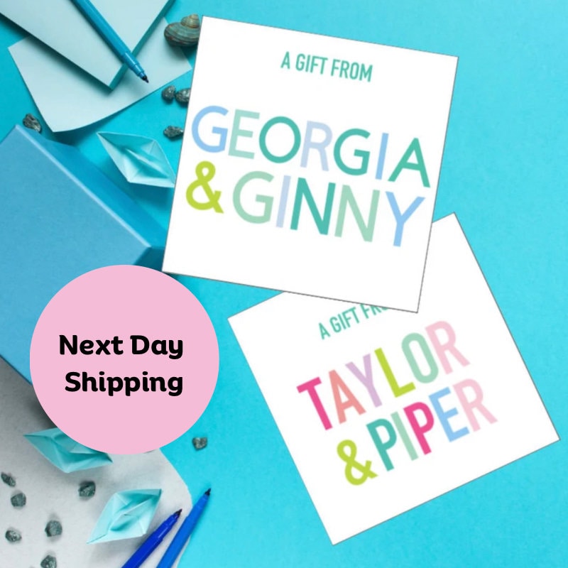 Happy Birthday Name Sticker - Etsy