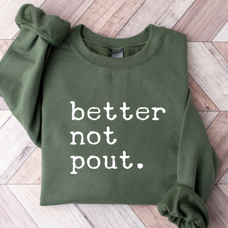 Better Not Pout Sign - Etsy