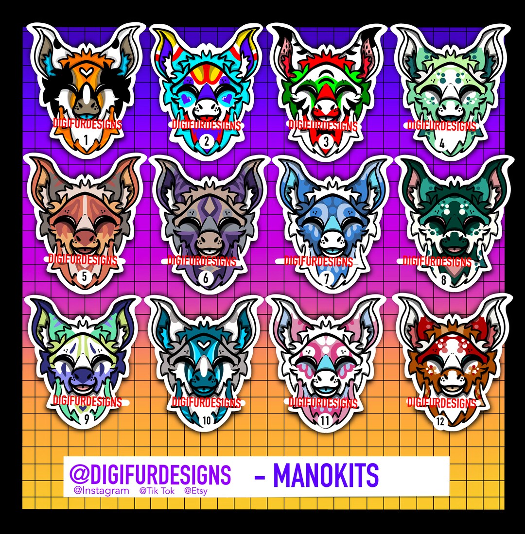 Manokit, Raptor, Shark, Furry, Cute, Headshot, Fursona, OC, Digital ...