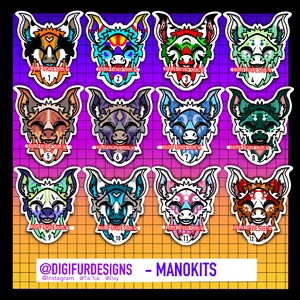 Manokit, Raptor, Shark, Furry, Cute, Headshot, Fursona, OC, Digital ...
