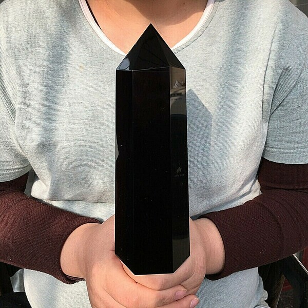 Obsidian Wand - Etsy