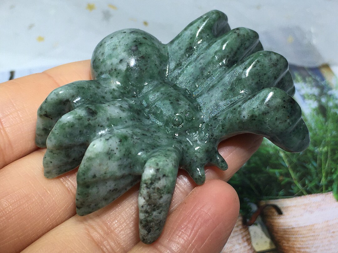 2.2'' Natural Green Jade Quartz Quartz Crystal Hand - Etsy