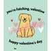 Cute Instant Download Puppy Printable Valentine's Day Cards, Classroom ...