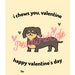 Cute Instant Download Puppy Printable Valentine's Day Cards, Classroom ...