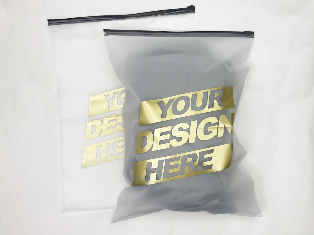 200pcs Custom Zipper Bag, Waterproof Zipper Bag, High Quality ...