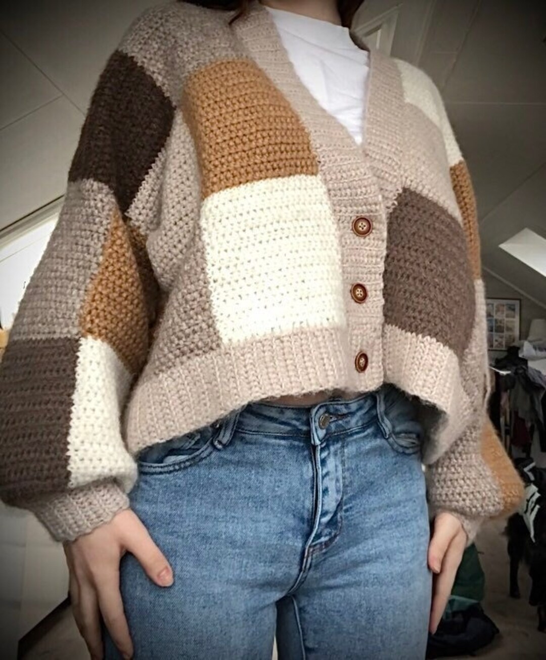 Cozy Alpaca Crochet Cardigan Pattern - Etsy