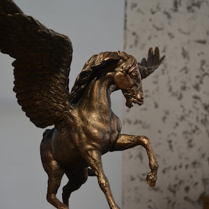 Pegasus Sculpture, Pegasus, Mythological Pegasus Statue, Handmade ...