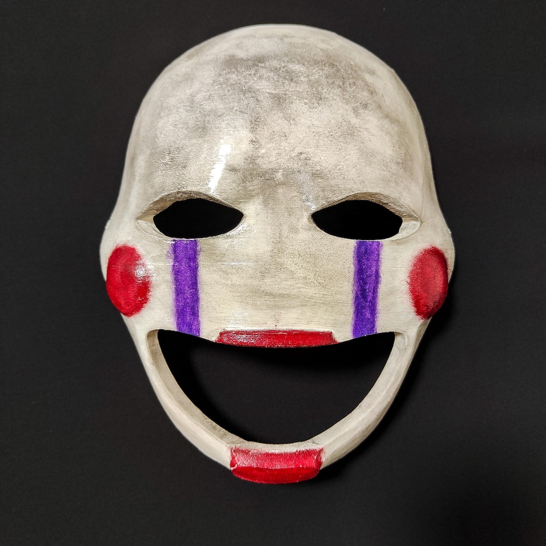 Marionette Puppet Mask From Five Nights at Freddy's - 3D Printed, Hand ...