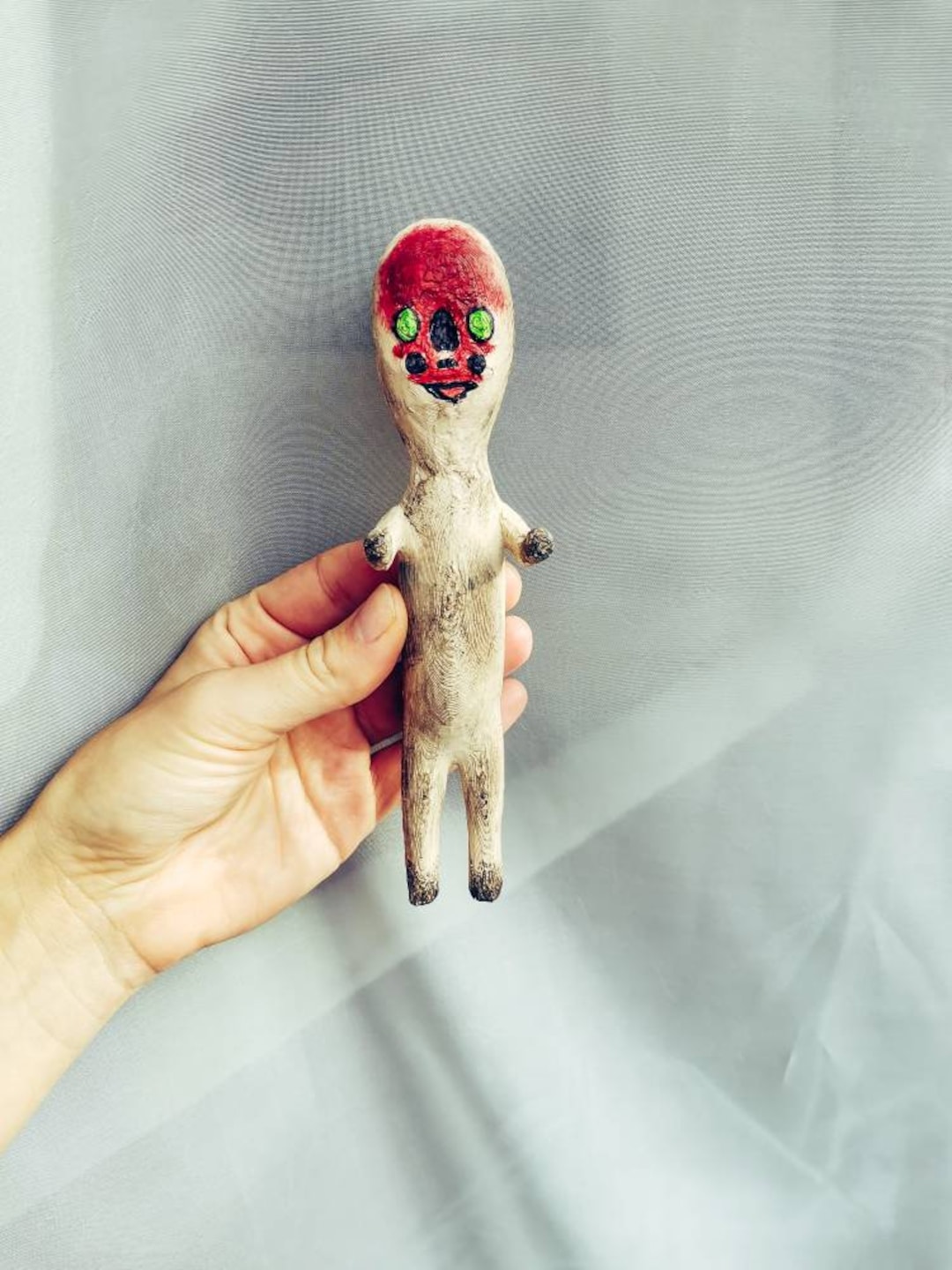 Anime SCP 173 Toy Figure Peanut Horror Character Containment - Etsy