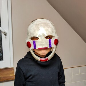 Marionette Puppet Mask From Five Nights at Freddy's - 3D Printed, Hand ...