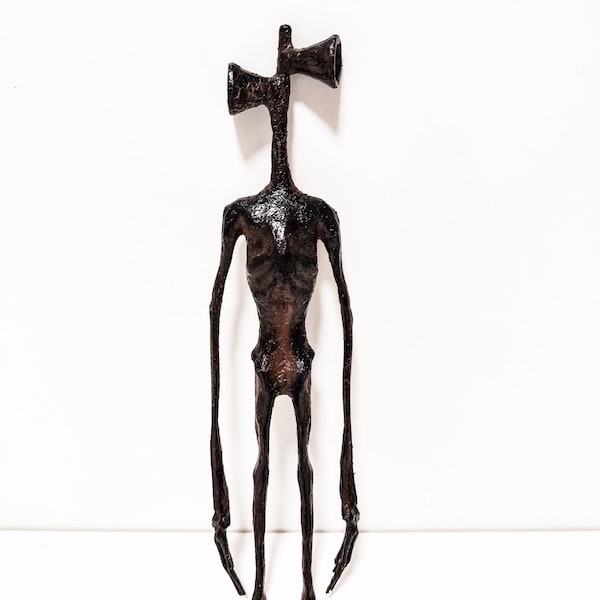 Black Scary Figure - Etsy