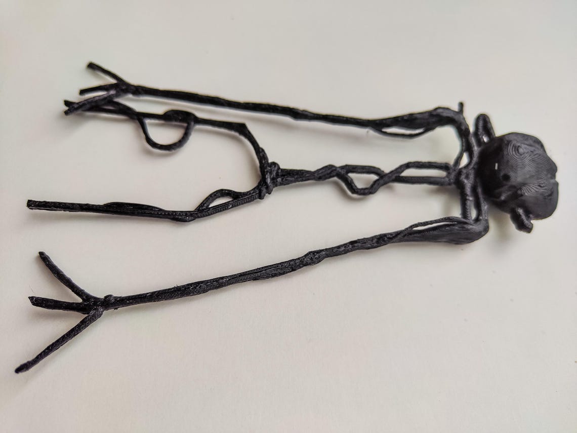 Backrooms Howler Bacteria Entity Flexible Figure 20cm - Etsy