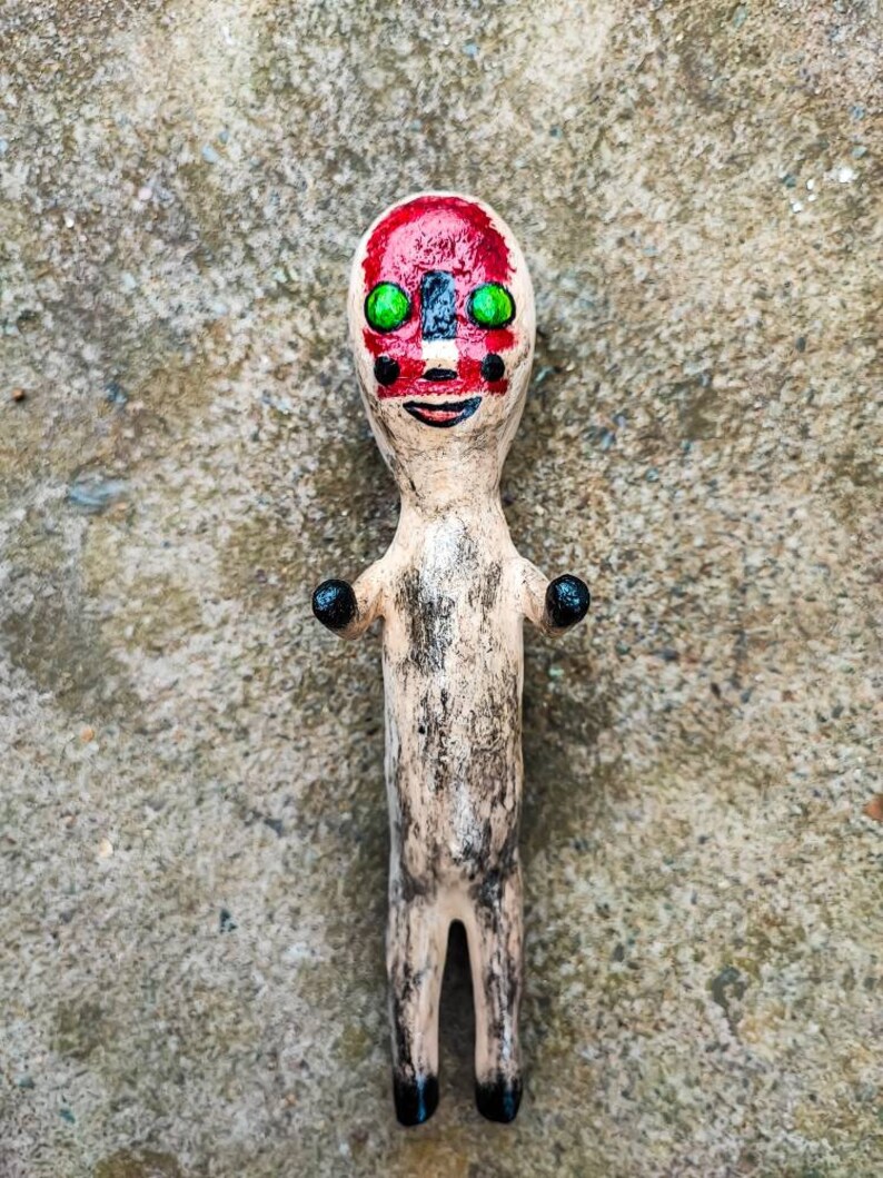 Anime SCP 173 Toy Figure Peanut Horror Character Containment - Etsy