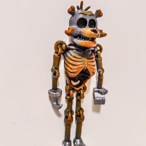 FNAF Foxy Skeleton Articulated Figure – Five Nights at Freddy's – 15 Cm ...