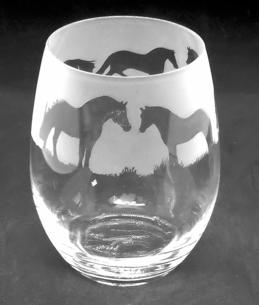 WELSH COB GLASS | 36cl Stemless Wine / Water Glass With Welsh Section D ...