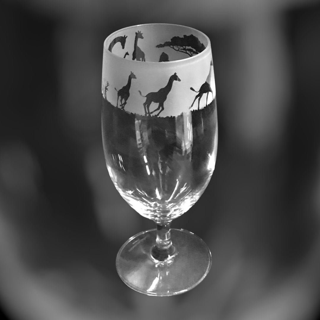 GIRAFFE GLASS | Craft Beer Glass - Iced Tea Glass - Water Glass - 46cl ...