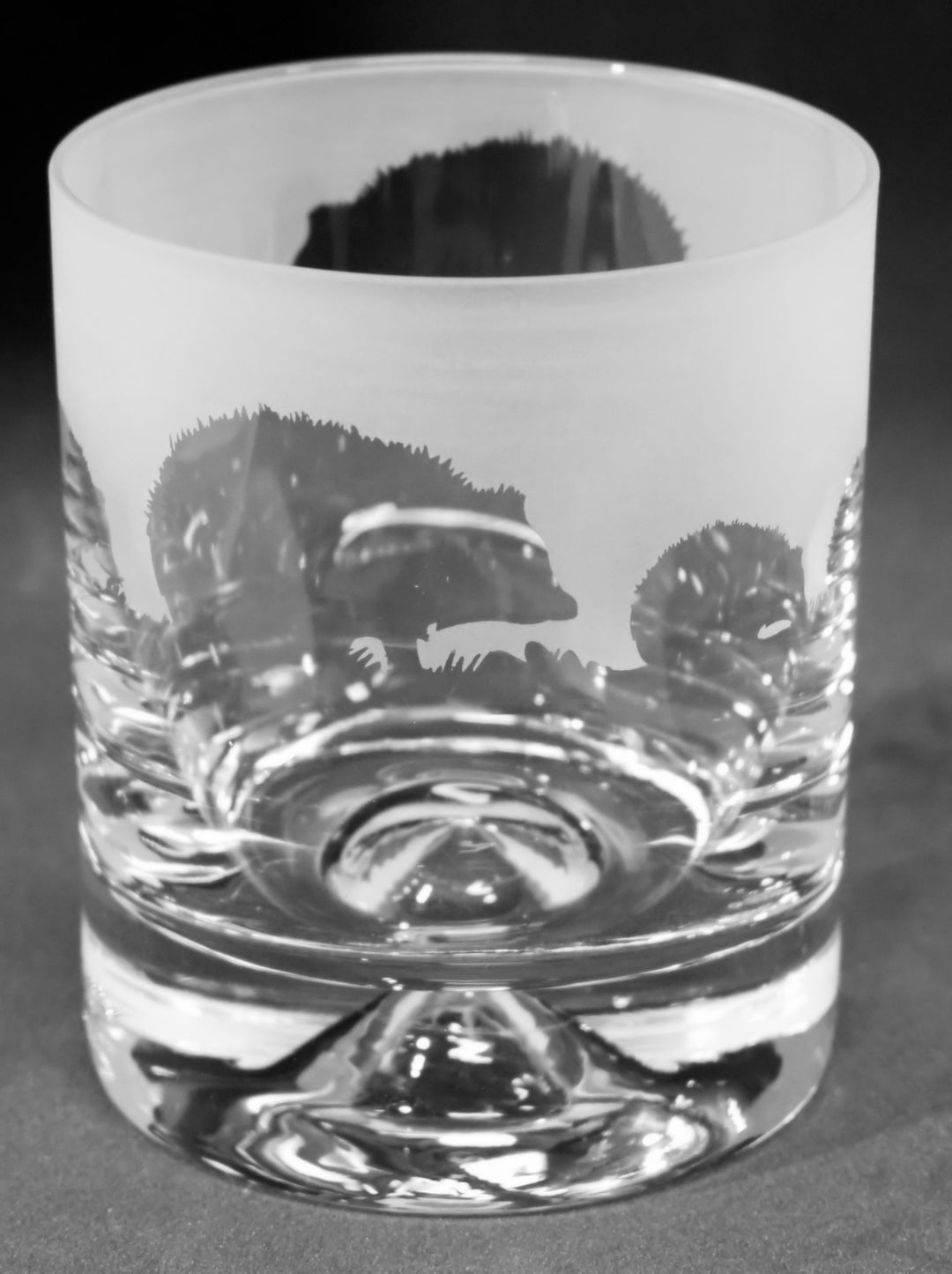 VERRE HÉRISSON | Gobelet à whisky en verre 30 cl avec motif frise ...