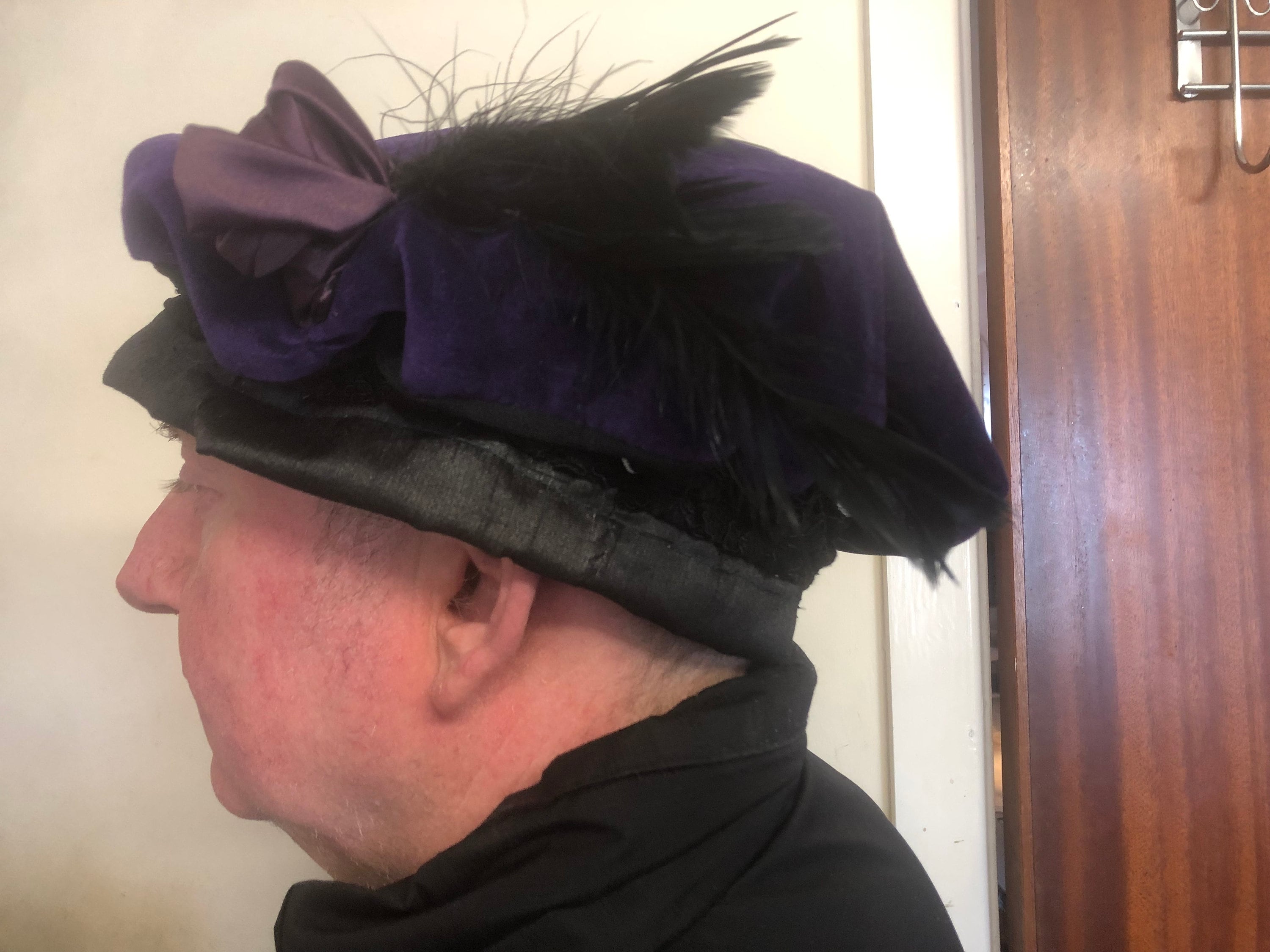 Renaissance Faire Tudor Elizabethan Hat With Feather - Etsy
