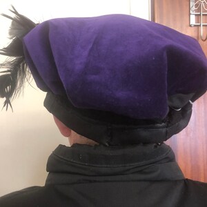 Renaissance Faire Tudor Elizabethan Hat With Feather - Etsy