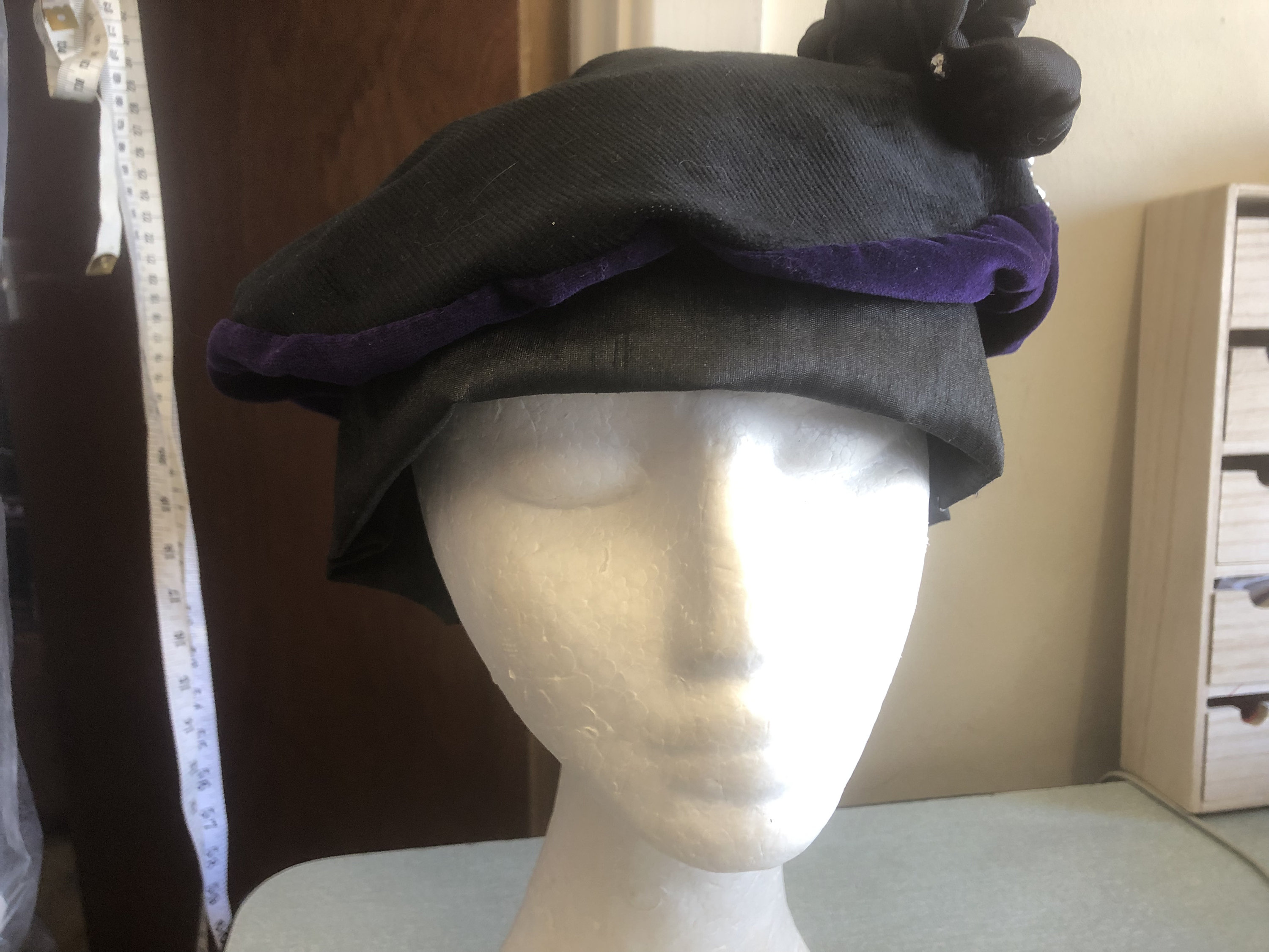 Renaissance Faire Tudor Elizabethan Hat With Feather - Etsy