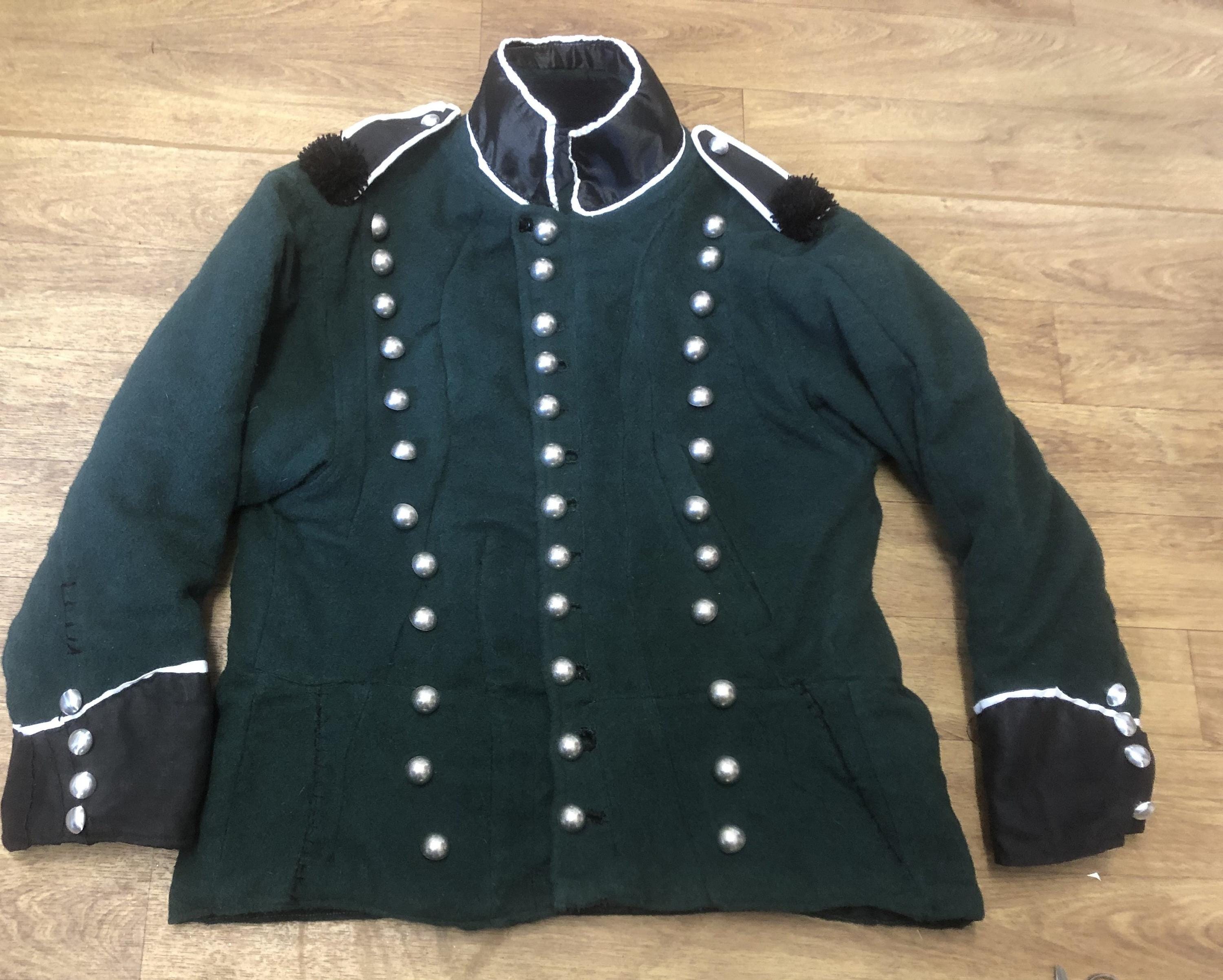 95th Rifles Historical Clothing Soldier Outfit Richard Sharpe Uniform ...