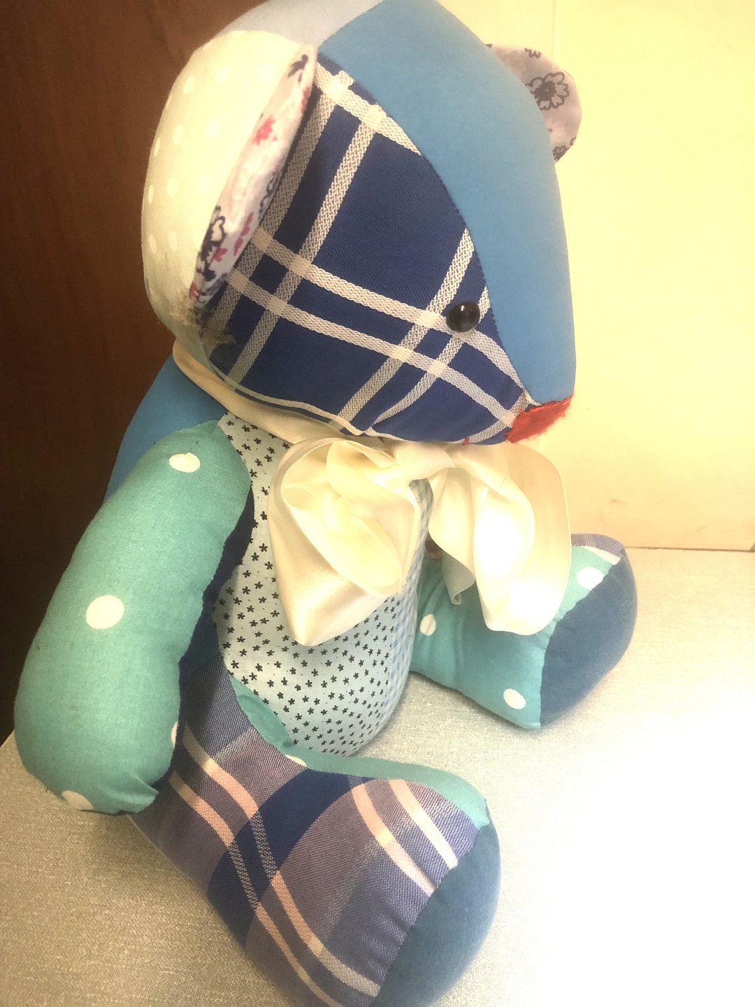 Patchwork Tumble Teddy Bears - Etsy