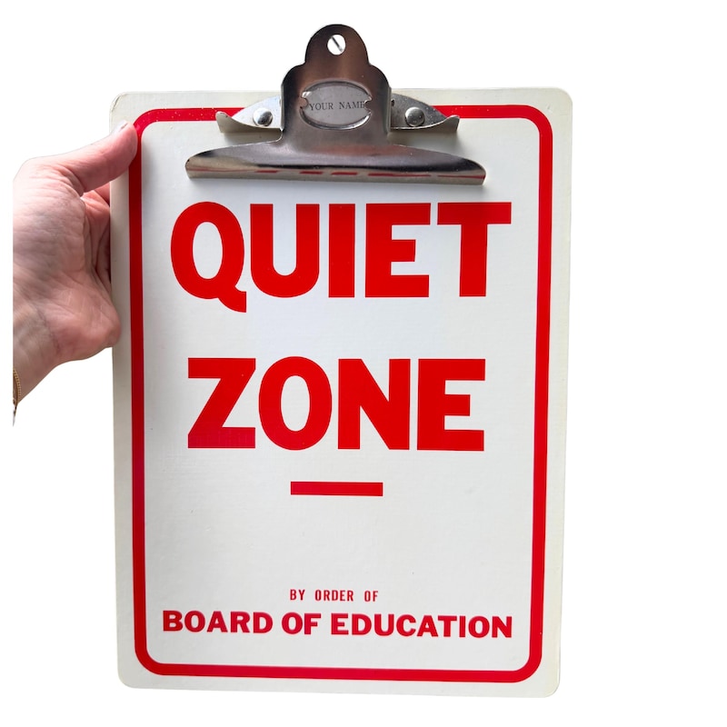 Quiet Zone Signs - Etsy