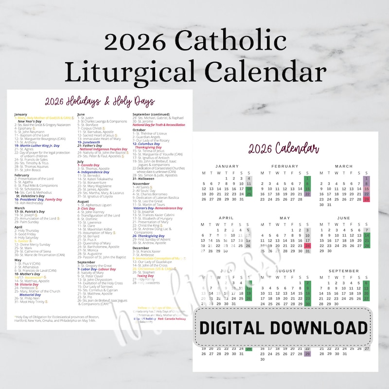 Ocean Theme 2026 Calendar - Etsy