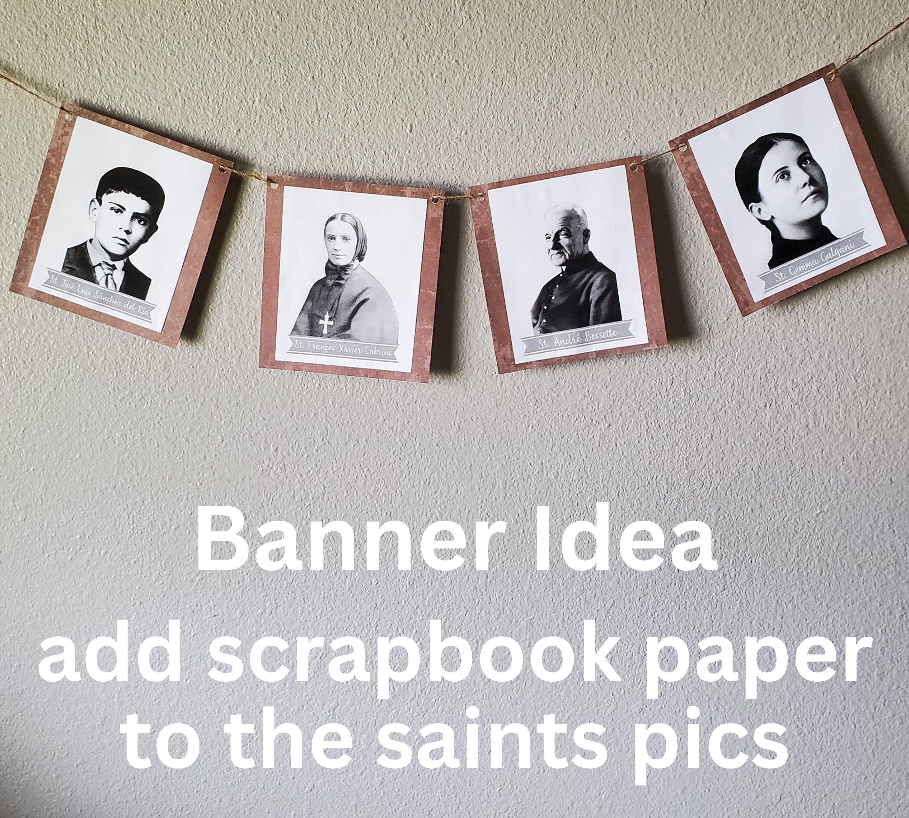Saint Pictures for Banner Version 2 DIGITAL DOWNLOAD - Etsy