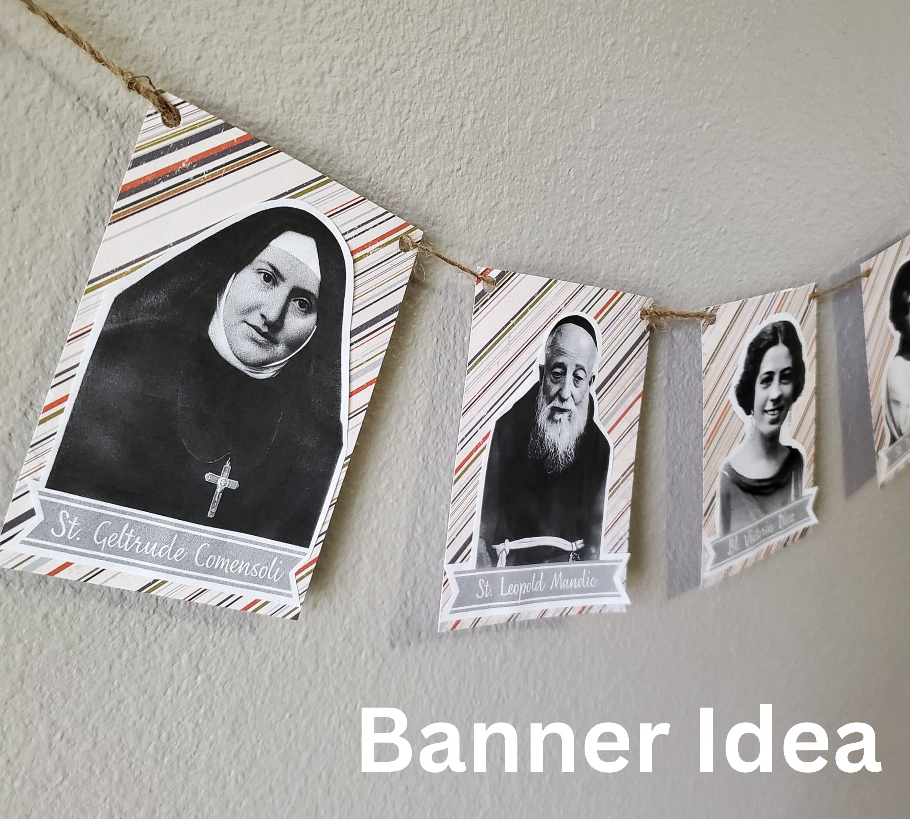 Saint Pictures for Banner Version 2 DIGITAL DOWNLOAD - Etsy