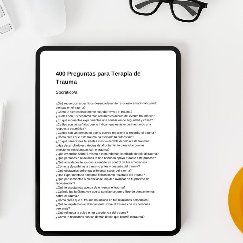 Spanish CBT Therapy Questions Bundle, Paquete De Preguntas Para Terapia ...