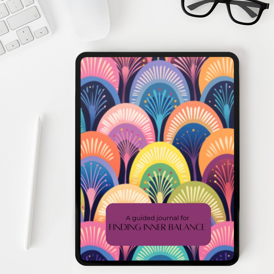 Finding Inner Balance Printable Journal Prompt Journal Therapy ...
