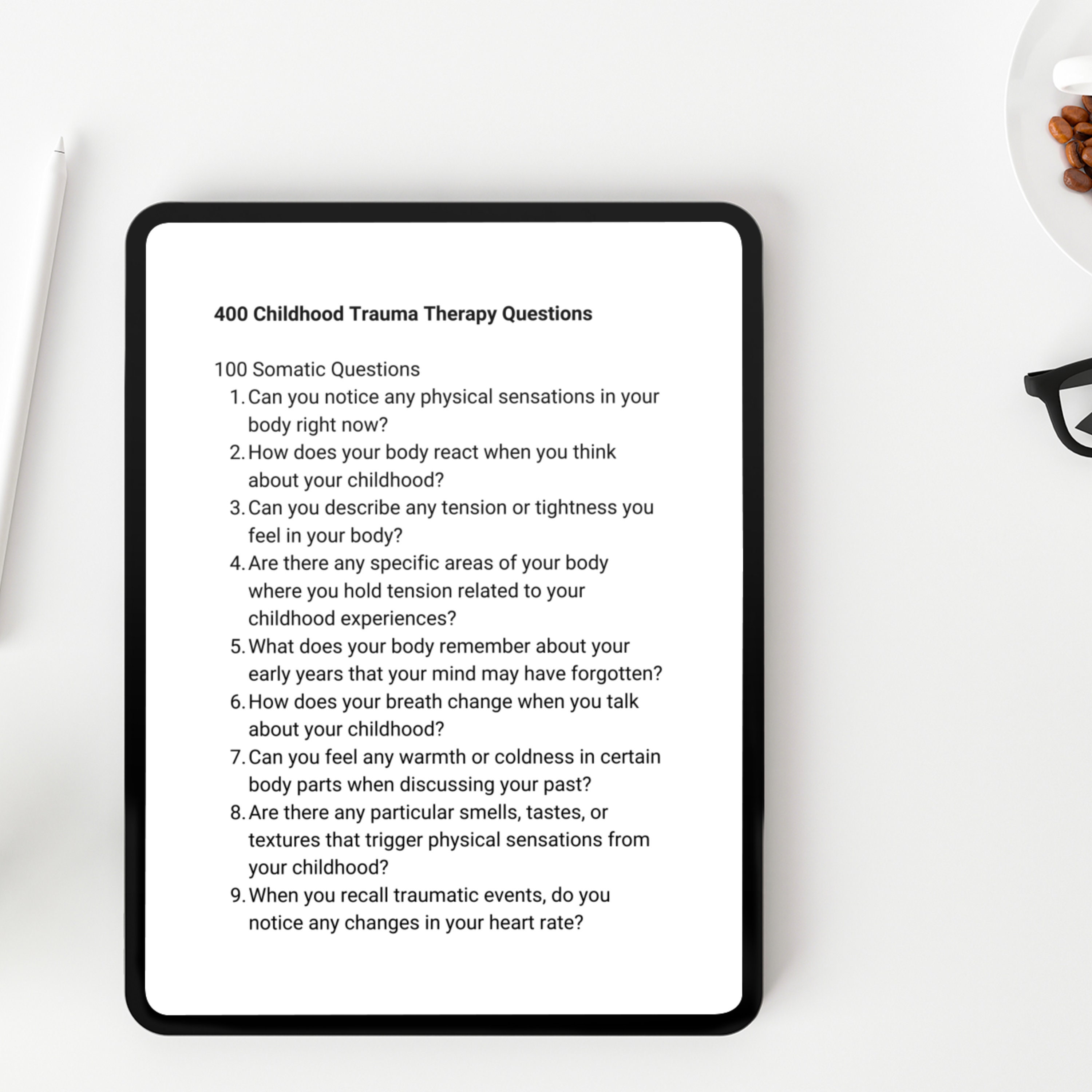 CBT Therapy Questions Bundle, Childhood Therapy, Therapist Cheat Sheet ...