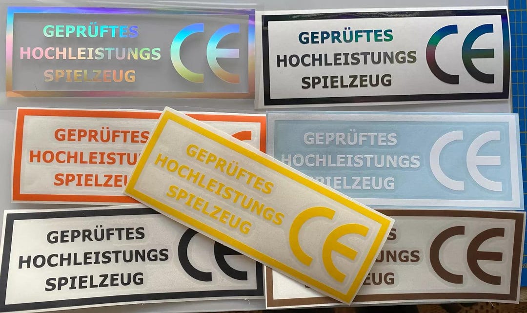 Stickers - Tested High Performance Toy CE Car / Motorcycle / MTB - Etsy