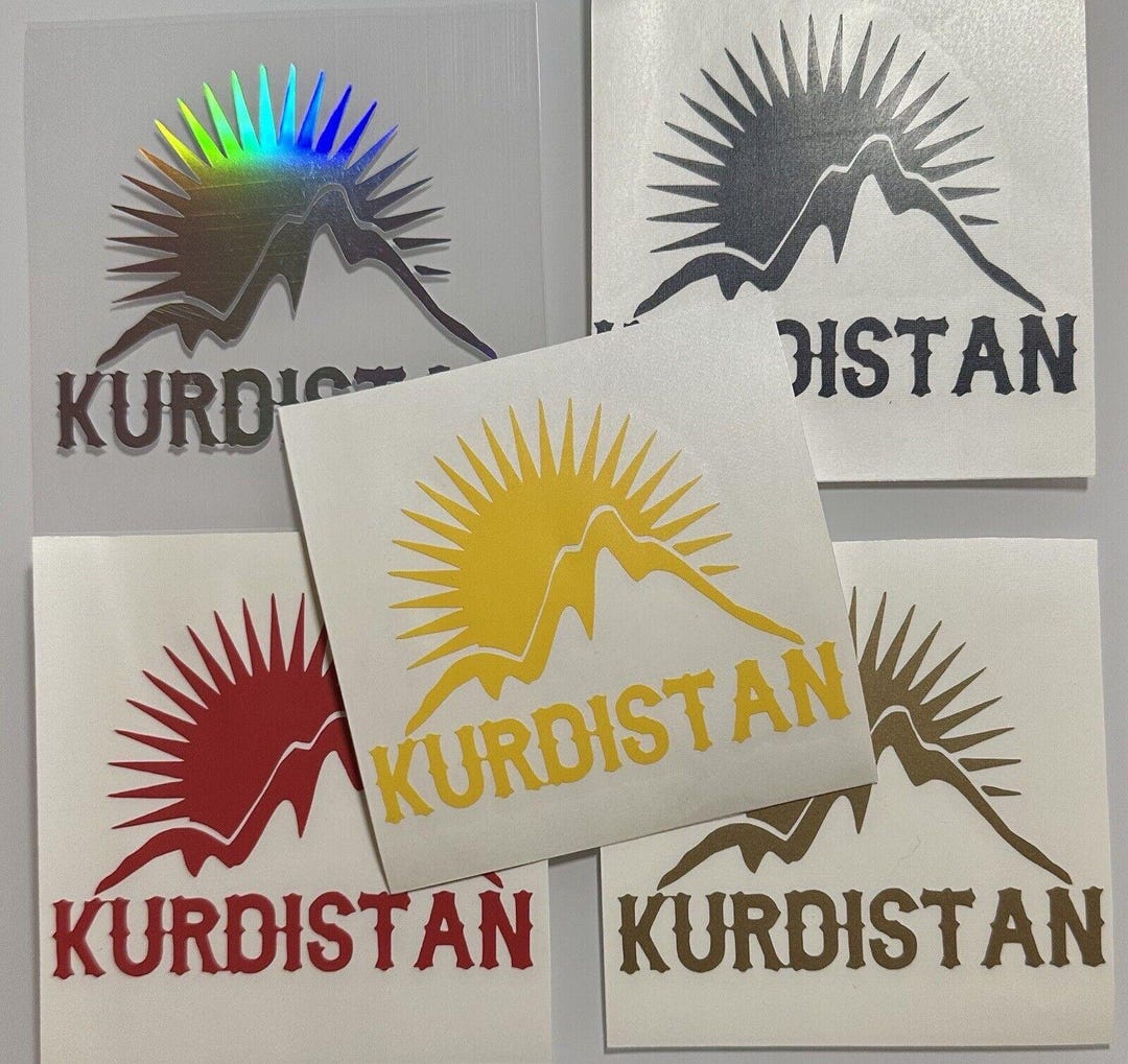 Sticker Kurdistan Size M Car / Motorcycle / MTB / Boat - Etsy