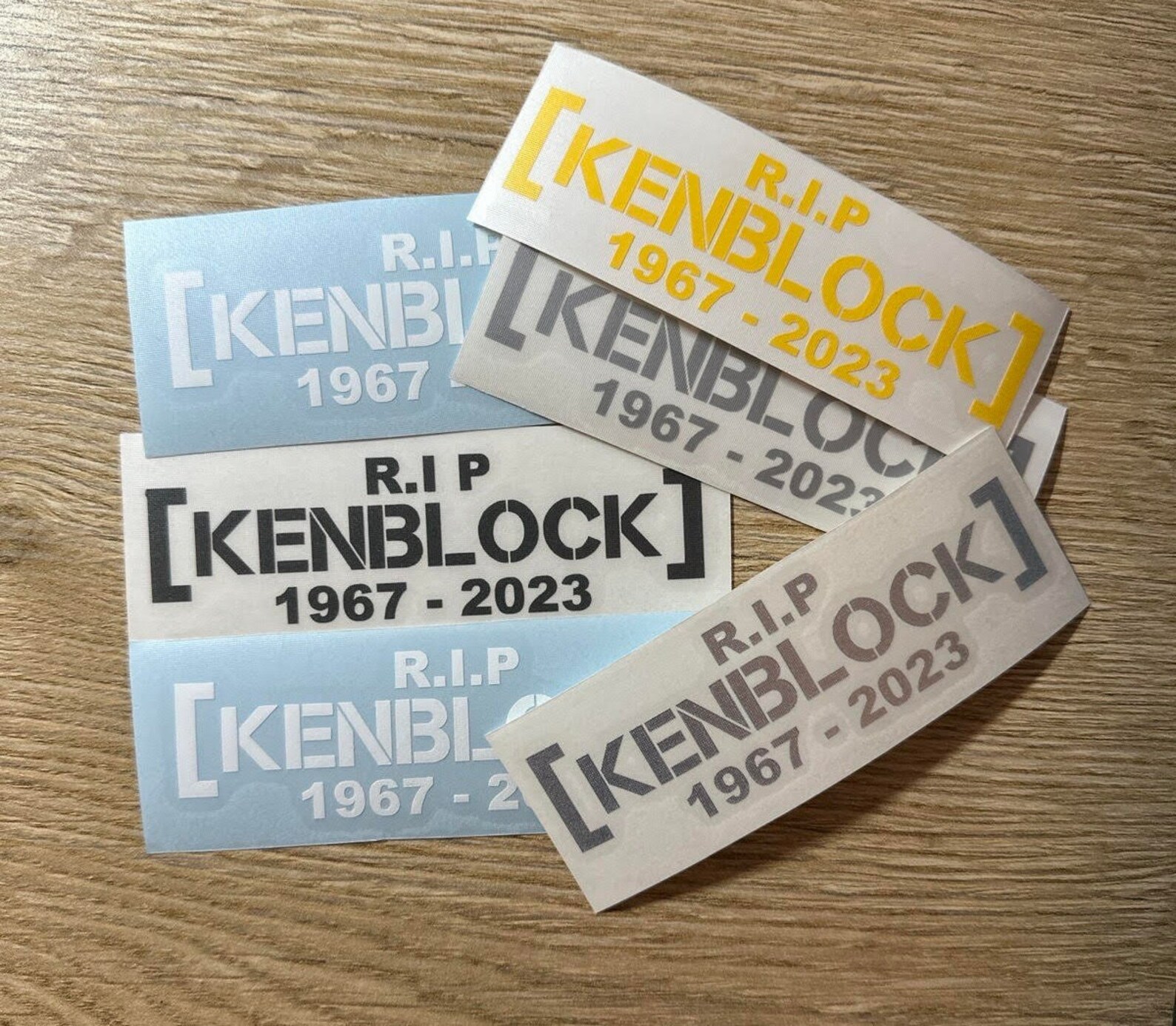 R.I.P Kenblock Ken Block Stickers Car / Motorcycle / - Etsy