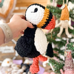 Crocheted Puffin Amigurumi Pattern, Digital Crochet Puffin Pattern ...
