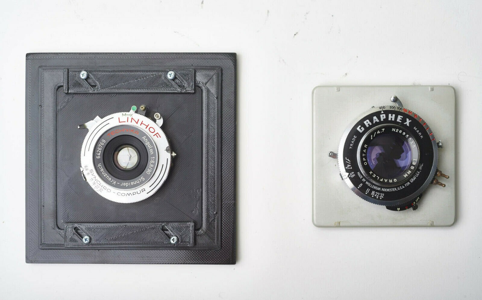 Graflex Crown or Speed Graphic Lens Board to Sinar Adapter + Graflex ...