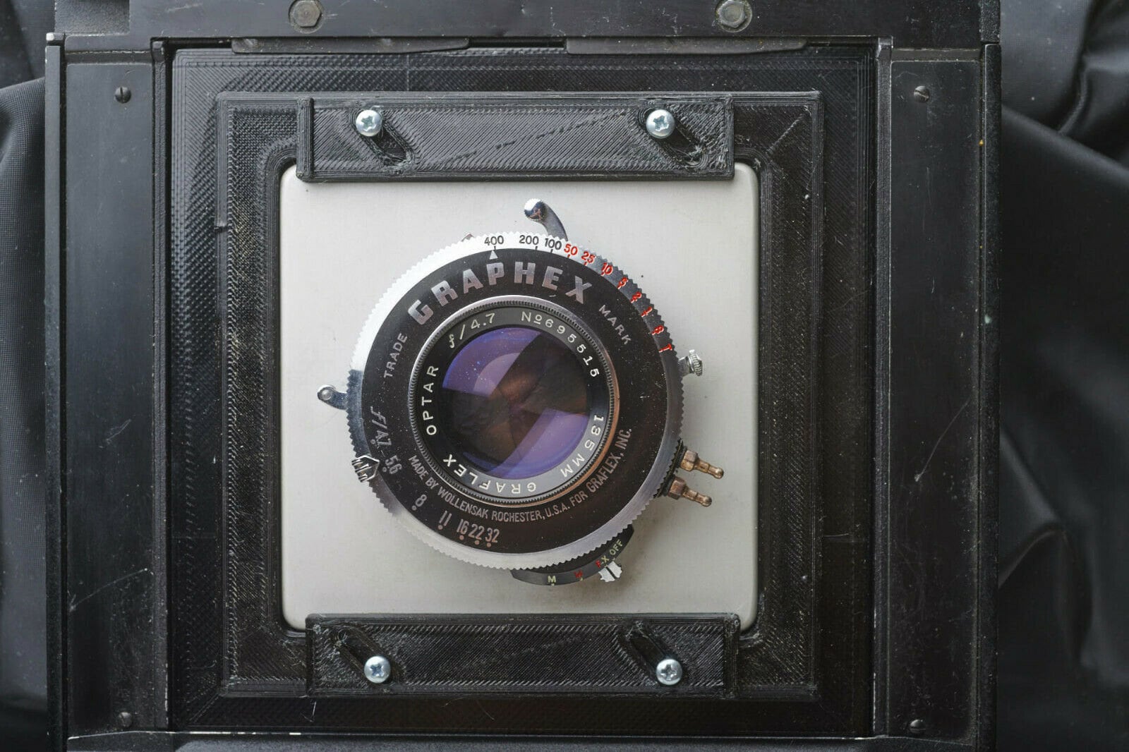 Graflex Crown or Speed Graphic Lens Board to Sinar Adapter + Graflex ...