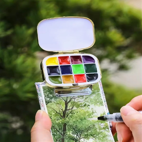 Watercolor Set - Etsy