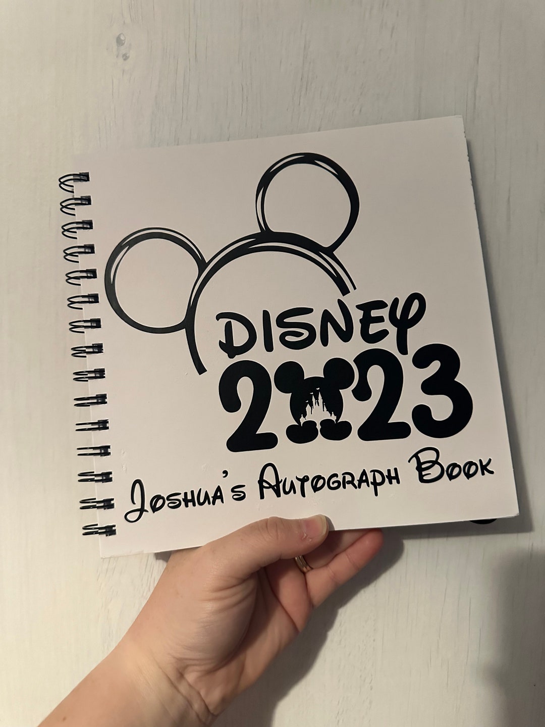 Personalised Autograph Book, Customised Memory Book, Scrap Book ...