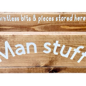 Men's Wooden Storage Box, Man Stuff, Gift for Him, Fathers Day ...
