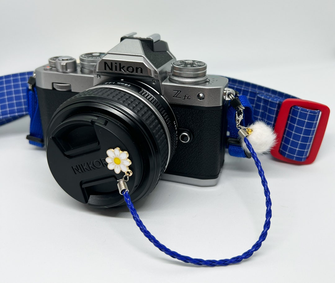 Camera Lens Cap Keeper, Holder, Camera Lens Cap Leash, Nikon, Canon, Lens Accessory, DSLR, Cute ...