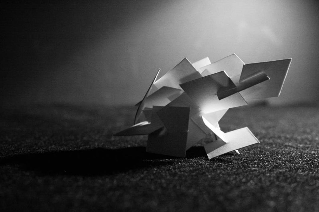 Photographs of Paper Sculptures Interacting With Light - Etsy