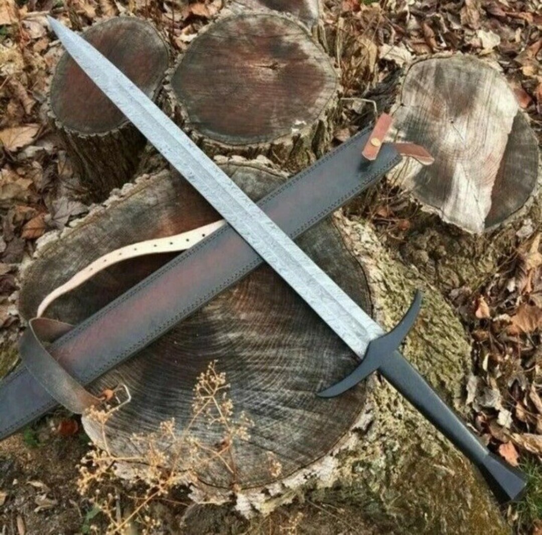 Hand Forged VIKING SWORD Real Damascus Steel Beautiful Gift - Etsy Finland