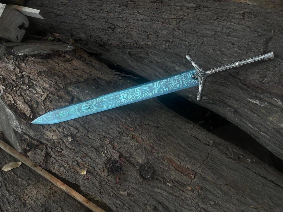 Moonlight Greatsword Replica, Elden Ring Dark Moon Sword, Full Metal ...