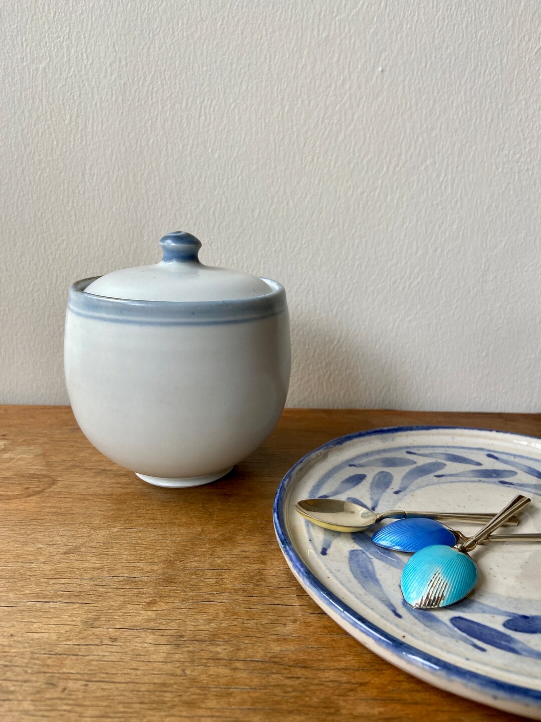 Studio Pottery Pot With Lid - Merryn Lloyd - Etsy