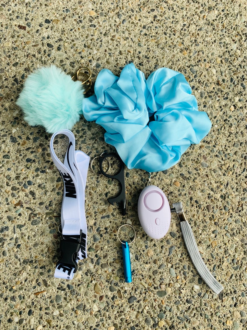 Safety Mini-suitcase Bundle: Alarm, Lanyard, Scrunchie & Keychain - Etsy