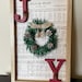 Christmas Carol "joy to the World" Decoupage Wood Frame Wall Decor - Etsy