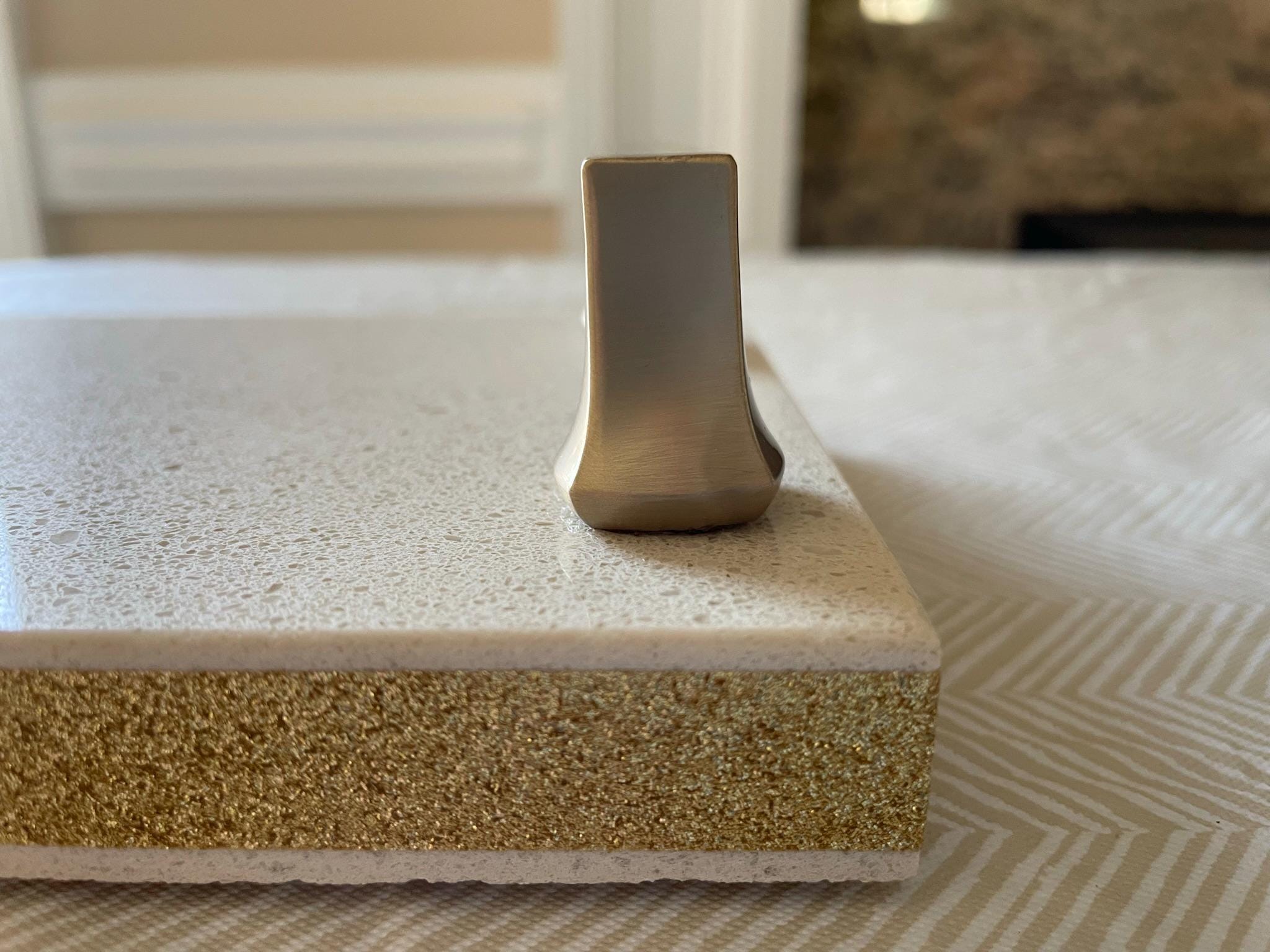 Quartz Charcuterie Board, Serving Tray, Trivet, Plant Stand With ...